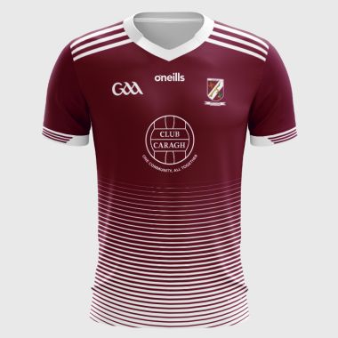 Caragh GFC GAA Jersey Kids’ Maroon | O'Neills