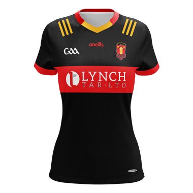 Castlederg GAC GAA Jersey Women’s Fit Black | O'Neills