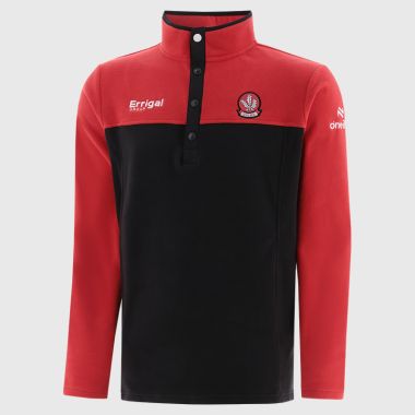 Derry GAA Men's Kai Snap Button Fleece Red | O’Neills