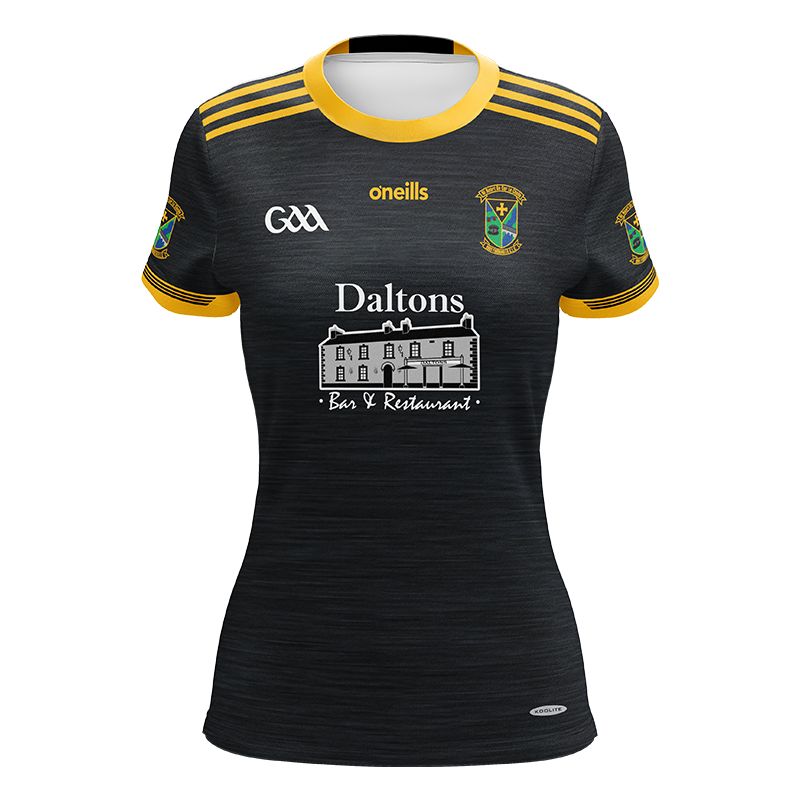 Fuerty GAA GAA Jersey Women’s Fit Black | O'Neills