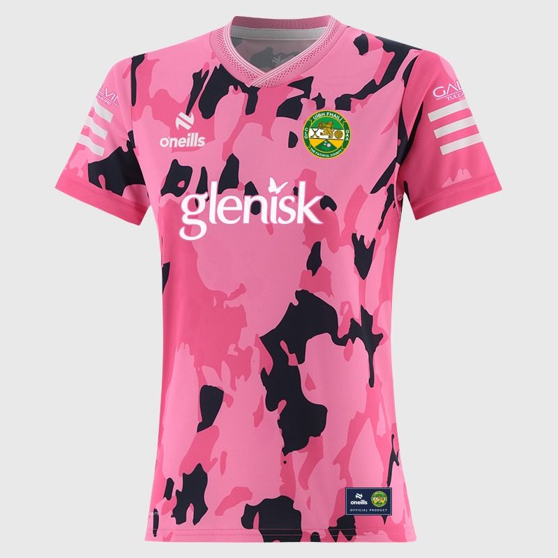 O'Neills Offaly GAA Pink Training Top | O'Neills