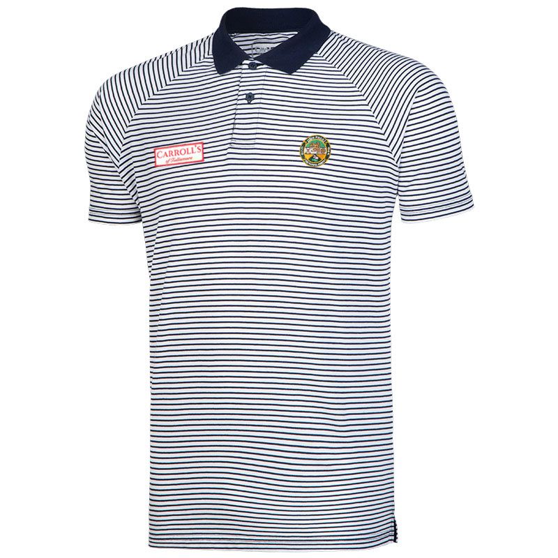 Offaly GAA Striped Polo Shirt | O'Neills Offaly GAA Shop