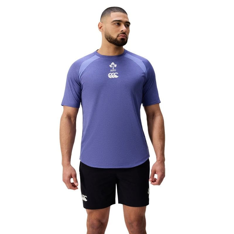 Men's Canterbury Ireland Rugby IRFU 2025/26 Elite Training T-Shirt | O ...