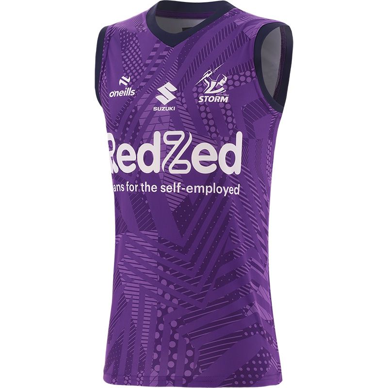 Melbourne Storm Training Singlet Purple | O'Neills