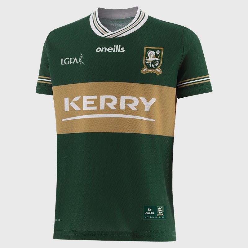 Kerry LGFA Kids' Home Jersey 2026 | O'Neills