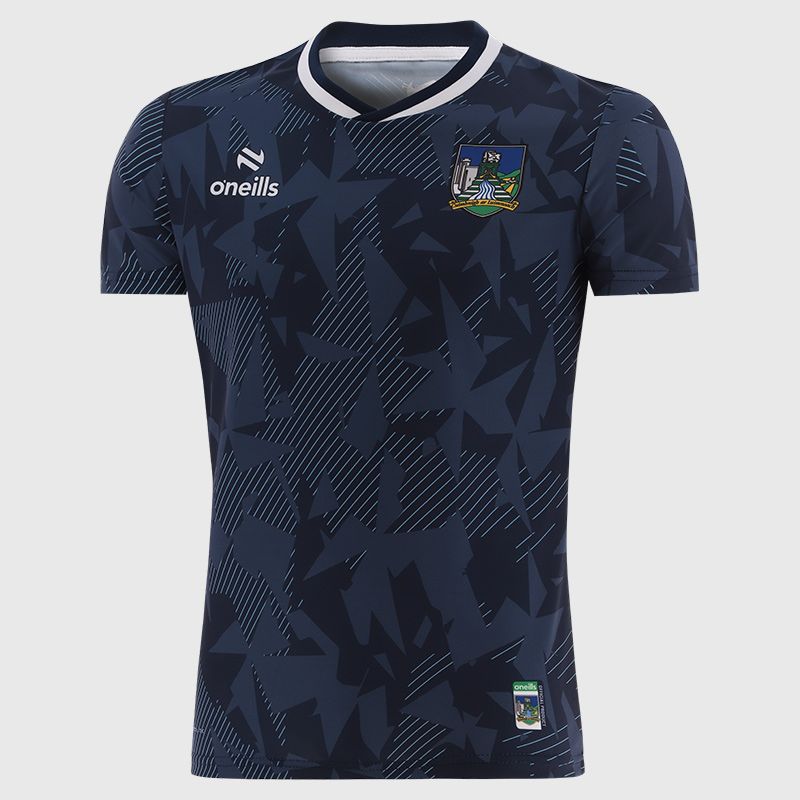 Limerick GAA Player Fit Training Top Navy | O’Neills