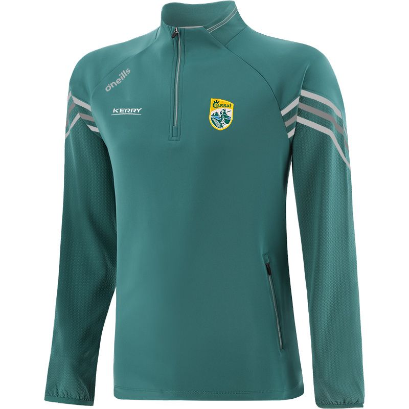 Kerry GAA Kids' Hybrid Half Zip Top | O’Neills