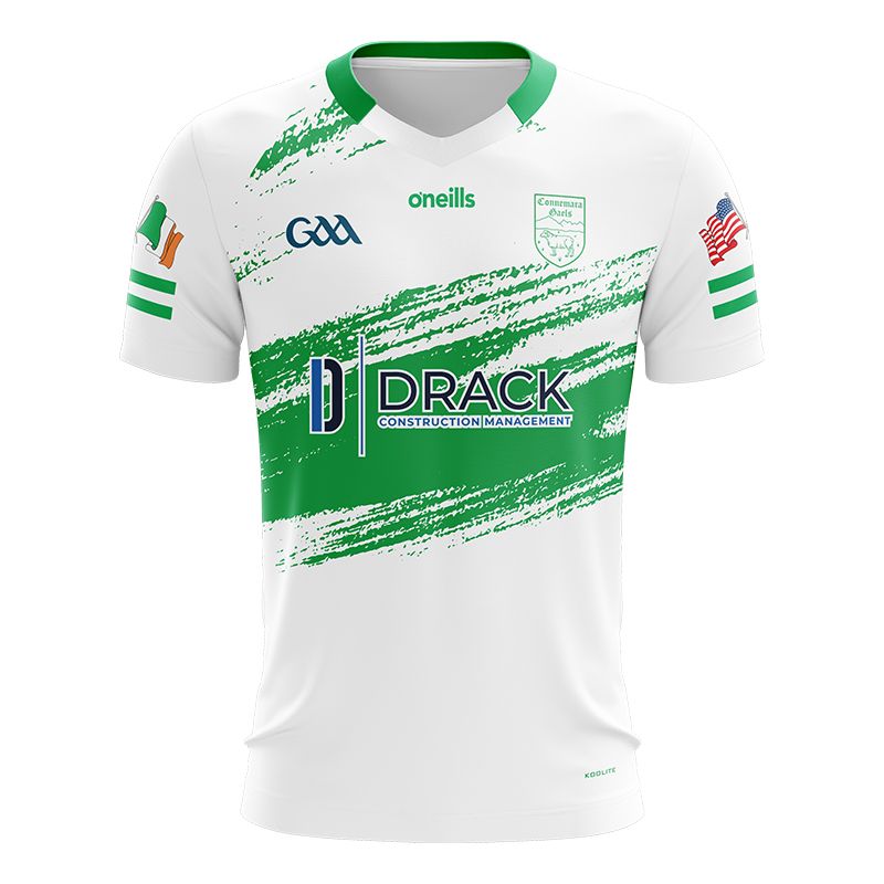 Connemara Gaels GFC Boston GAA Jersey Kids’ White | O'Neills