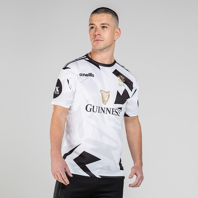 Guinness T Shirt Guinness Green And White Harp Hockey Jersey - Irish ...