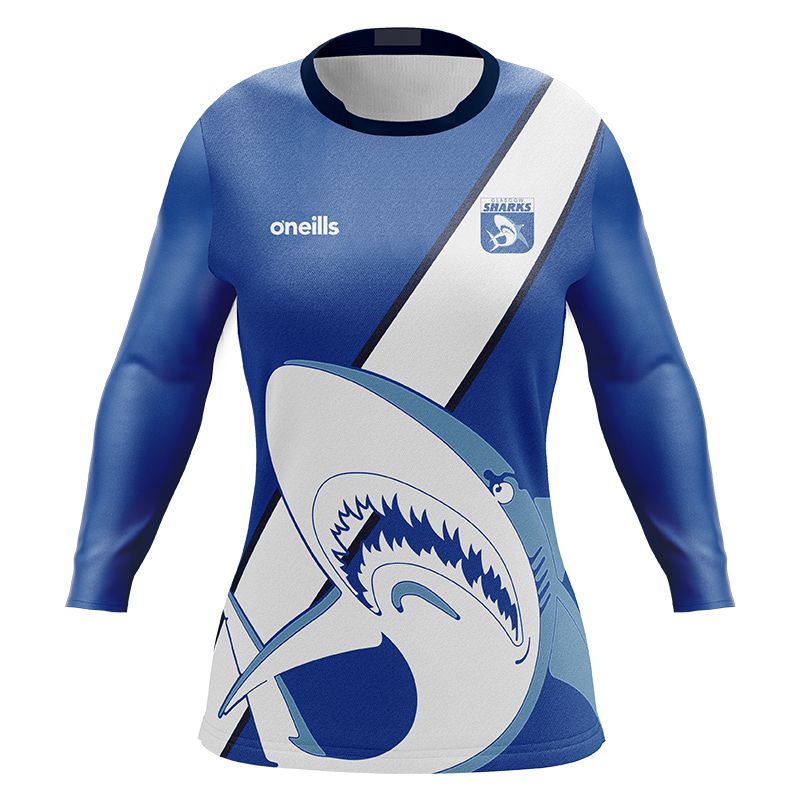 Glasgow Sharks Womens Long Sleeve Training Top | O'Neills