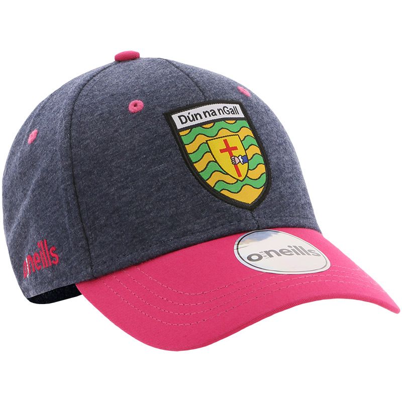 Donegal GAA Griffin Baseball Cap Marine / Pink | oneills.com ...