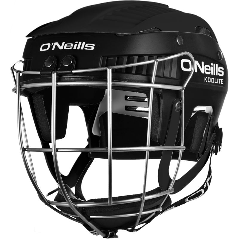 O'Neills Koolite Helmet Black, Official Hurling Helmet, Camogie Helmet