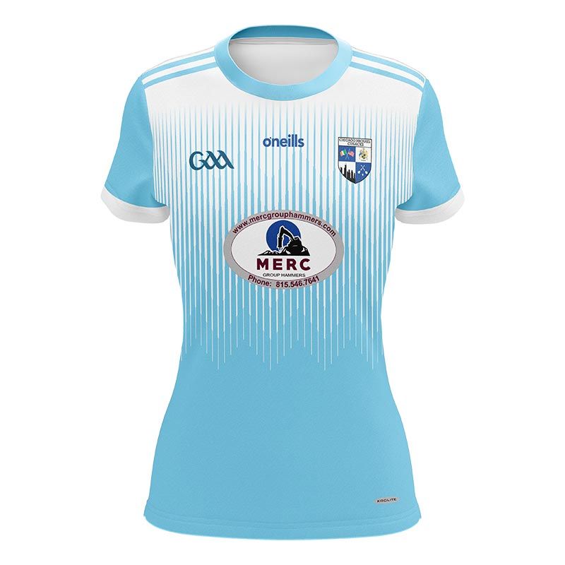 Michael Cusack's HC Chicago GAA Jersey Women’s Fit Sky | O'Neills