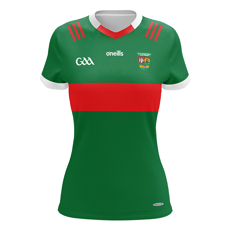 Slaughtmanus GAC GAA Jersey Women’s Fit Green | O'Neills