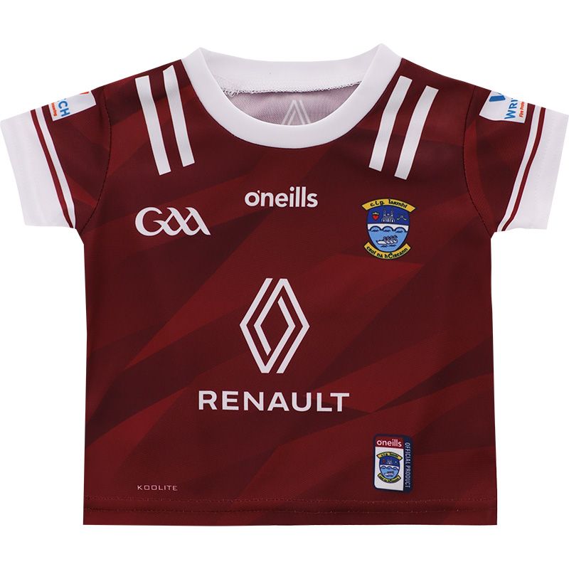 Westmeath GAA Baby 2 Stripe Home Jersey 2024 | oneills.com - US
