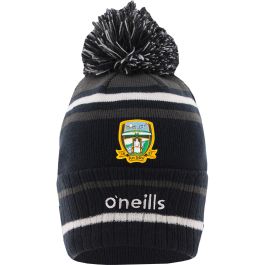 Meath GAA Kids' Rockway Bobble Hat Marine / Dark Grey / White | oneills ...
